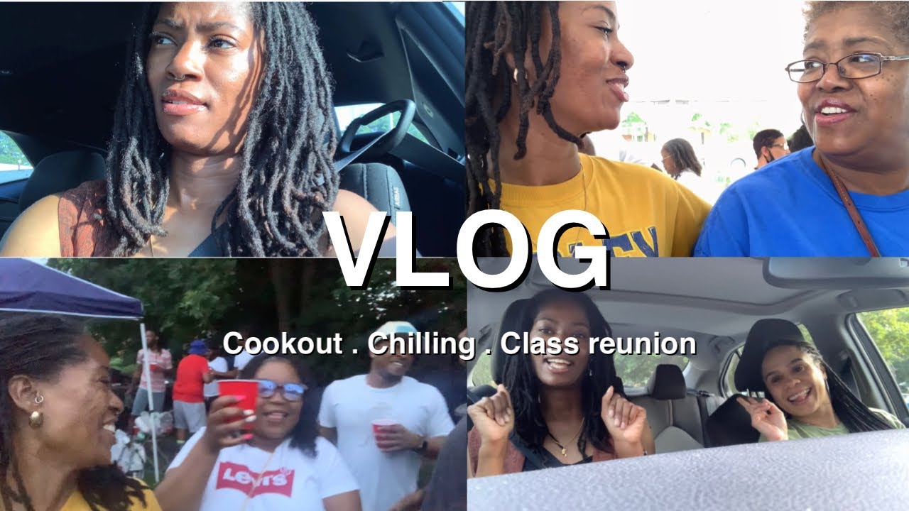WEEKEND VLOG | COOKOUT WITH FRIENDS + CLASS REUNION | Being CHIZ - YouTube