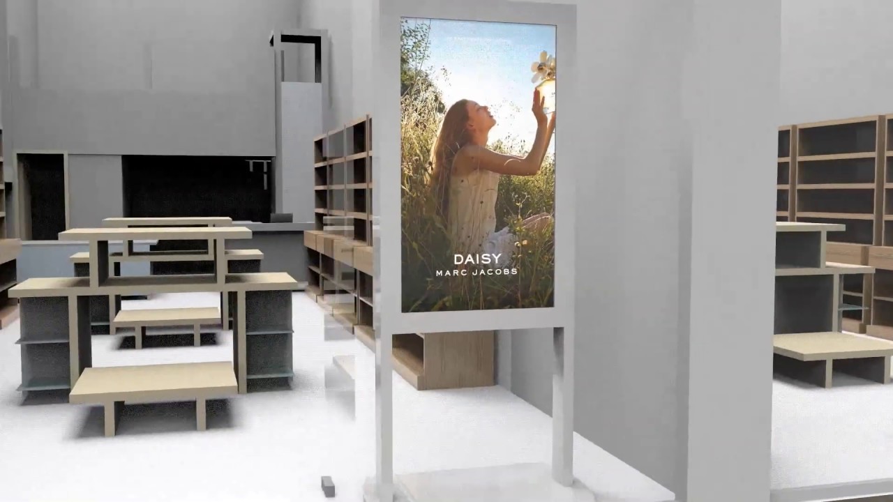 Freestanding Ultra High Brightness Digital Posters - YouTube