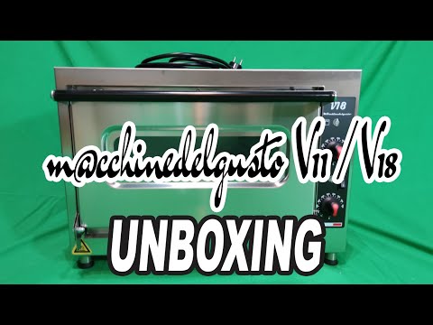 M@cchinedelgusto V11 / V18 Unboxing Nuovo modello 2024 - YouTube