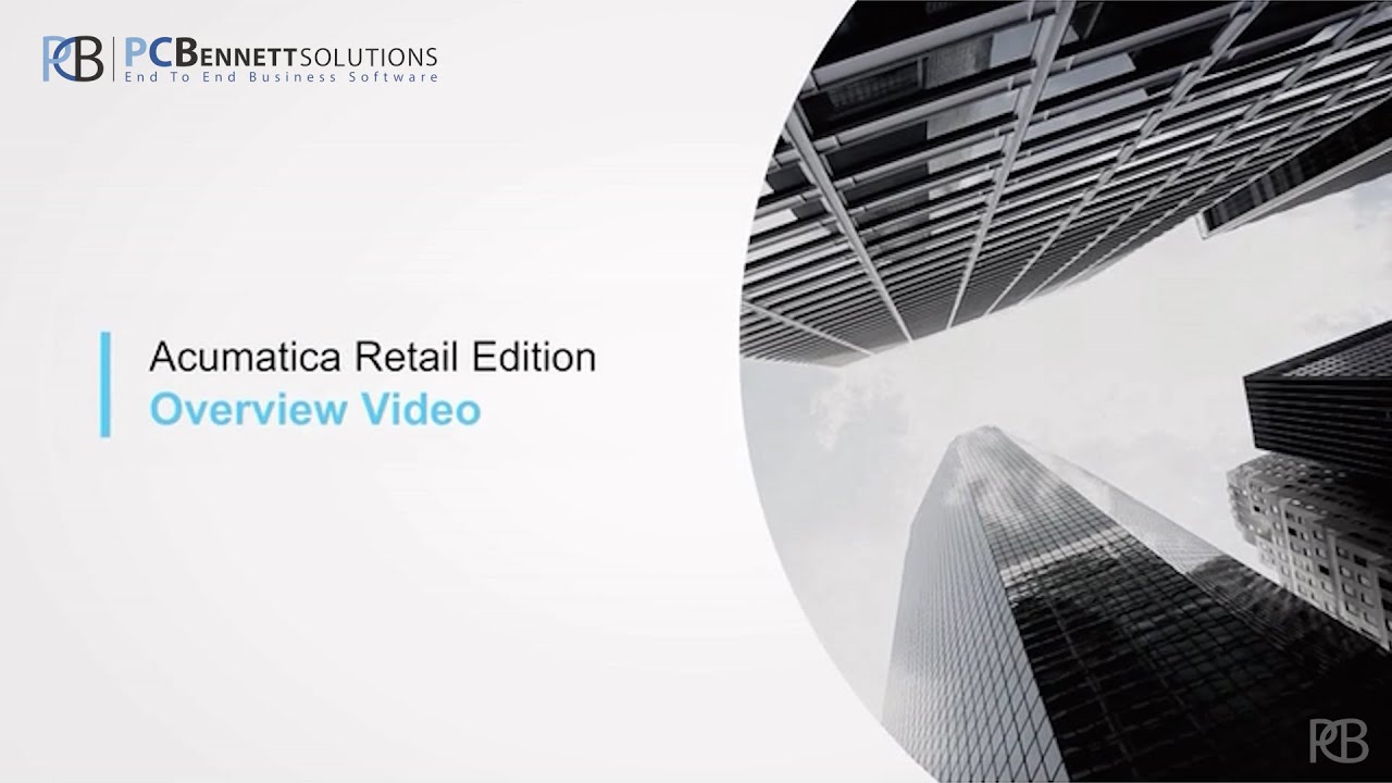 Empower Your Retail Business with Acumatica's Retail Edition - YouTube