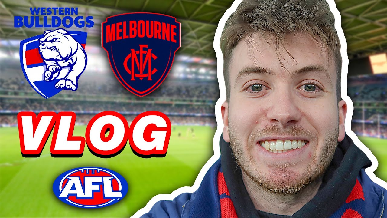 HUGE UPSET AT MARVEL (AFL Matchday VLOG) | Western Bulldogs v Melbourne ...