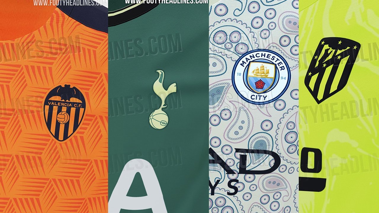 All 2020-2021 Leaked & Released New Football Kits Including Manchester ...