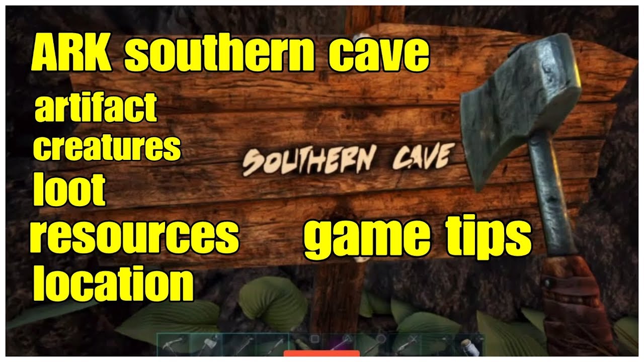 ARK Lower Southern Cave Explained - Solo Because it is Dangerous Let's ...