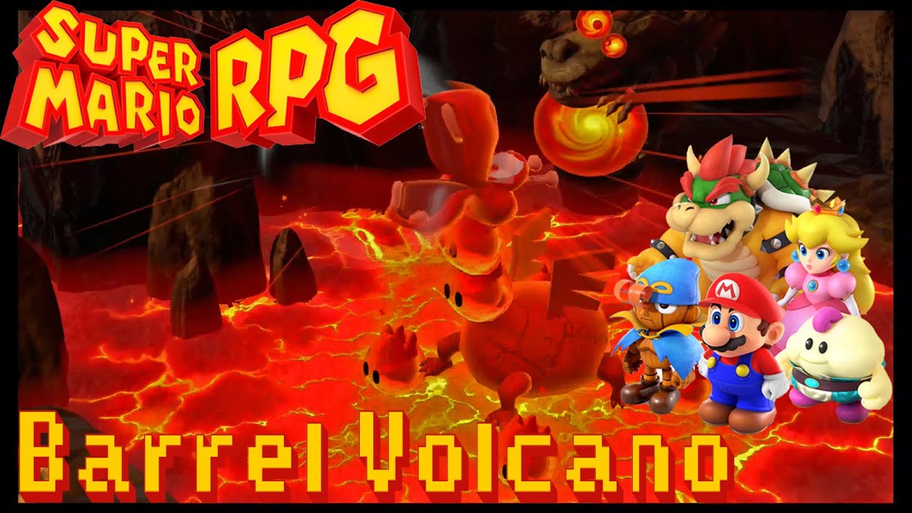 Super Mario RPG (Switch) - Barrel Volcano - YouTube