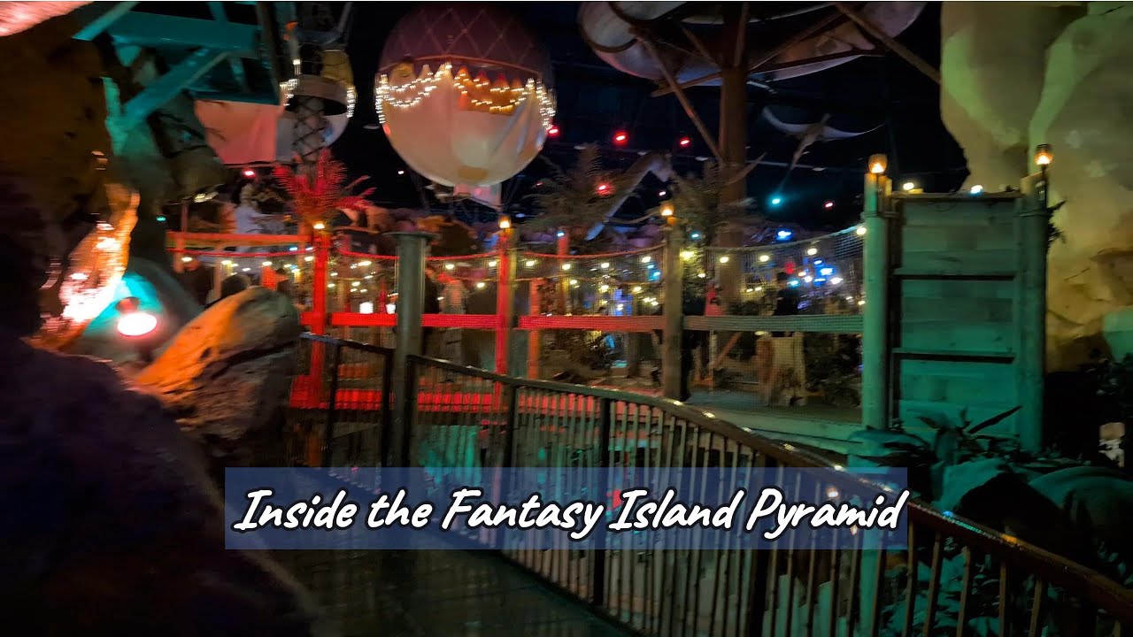 Inside the Fantasy Island Pyramid - YouTube