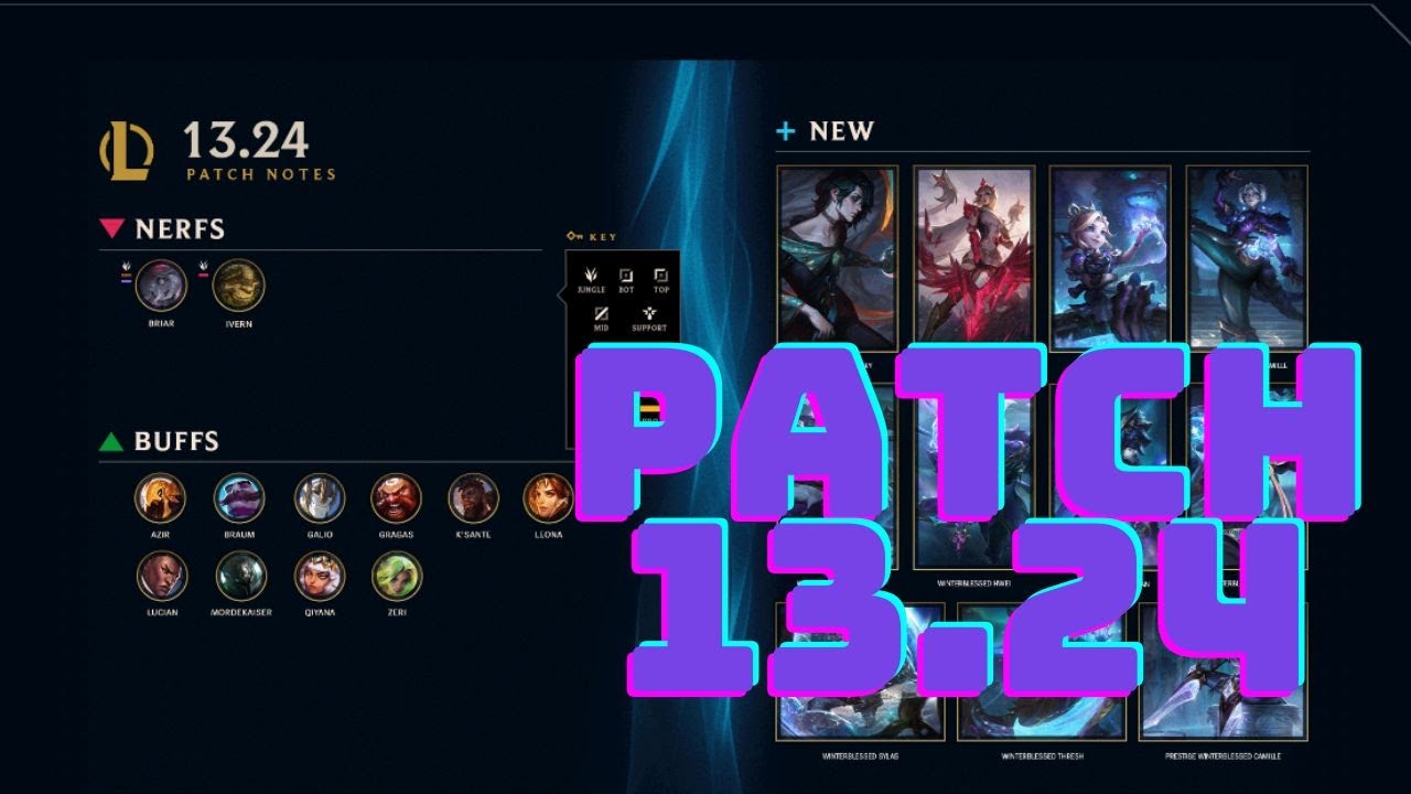 PATCH 13.24 NOTES, BIG GRAGAS BUFFS! (LEAGUE OF LEGENDS) - YouTube