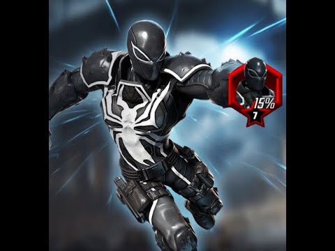Marvel Strike Force | AGENT VENOM RED STARTS | Cosmic Crucible Trial 1 ...