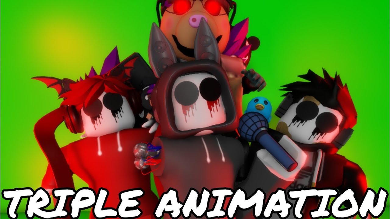 TRIPLE ANIMATION! / Roblox Piggy Animation - YouTube