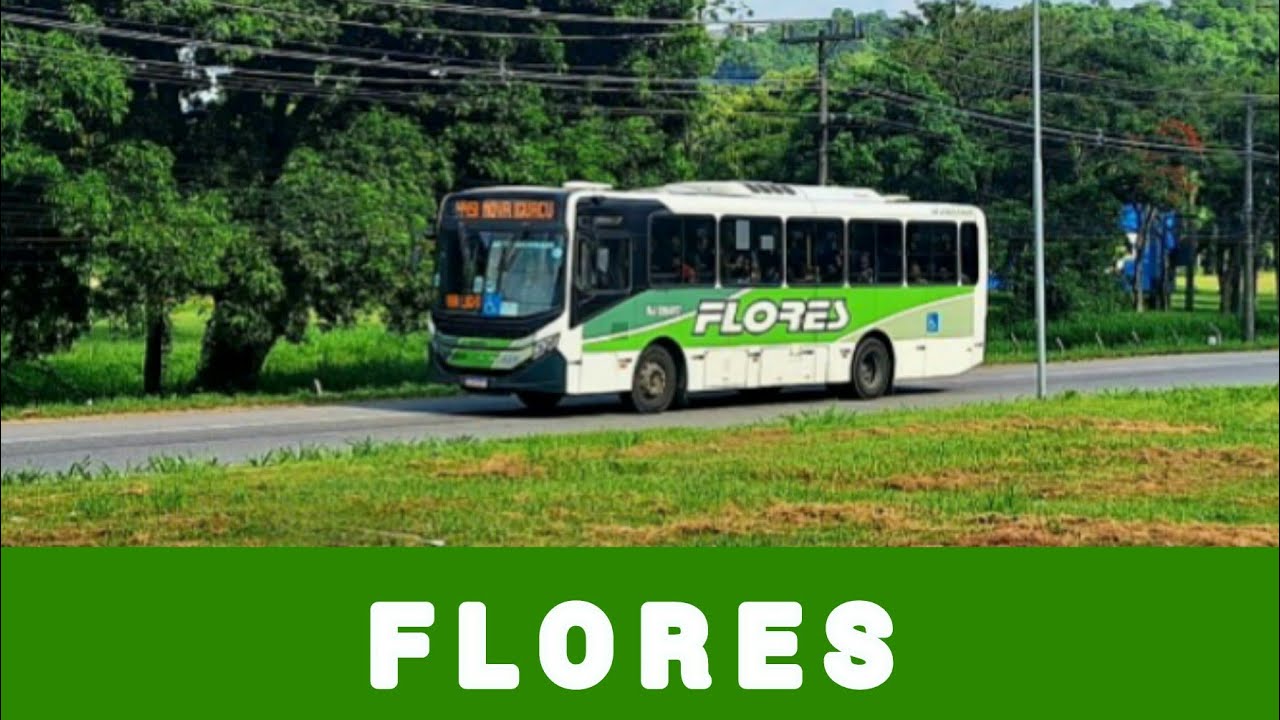 Mostrando os Prefixos Dos Ônibus da Transportes Flores - YouTube