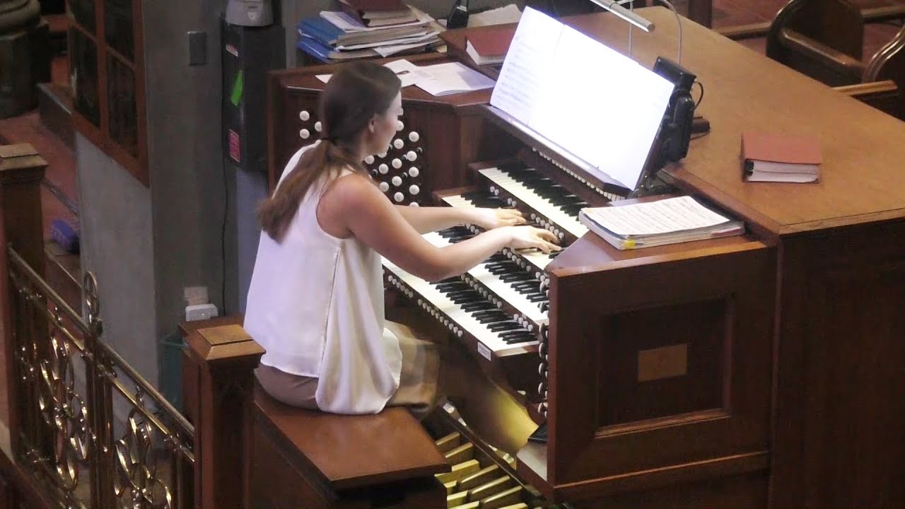 12:30 PM Tuesday Organ Recital, Sep 10, 2019, Today’s artist: Emma ...