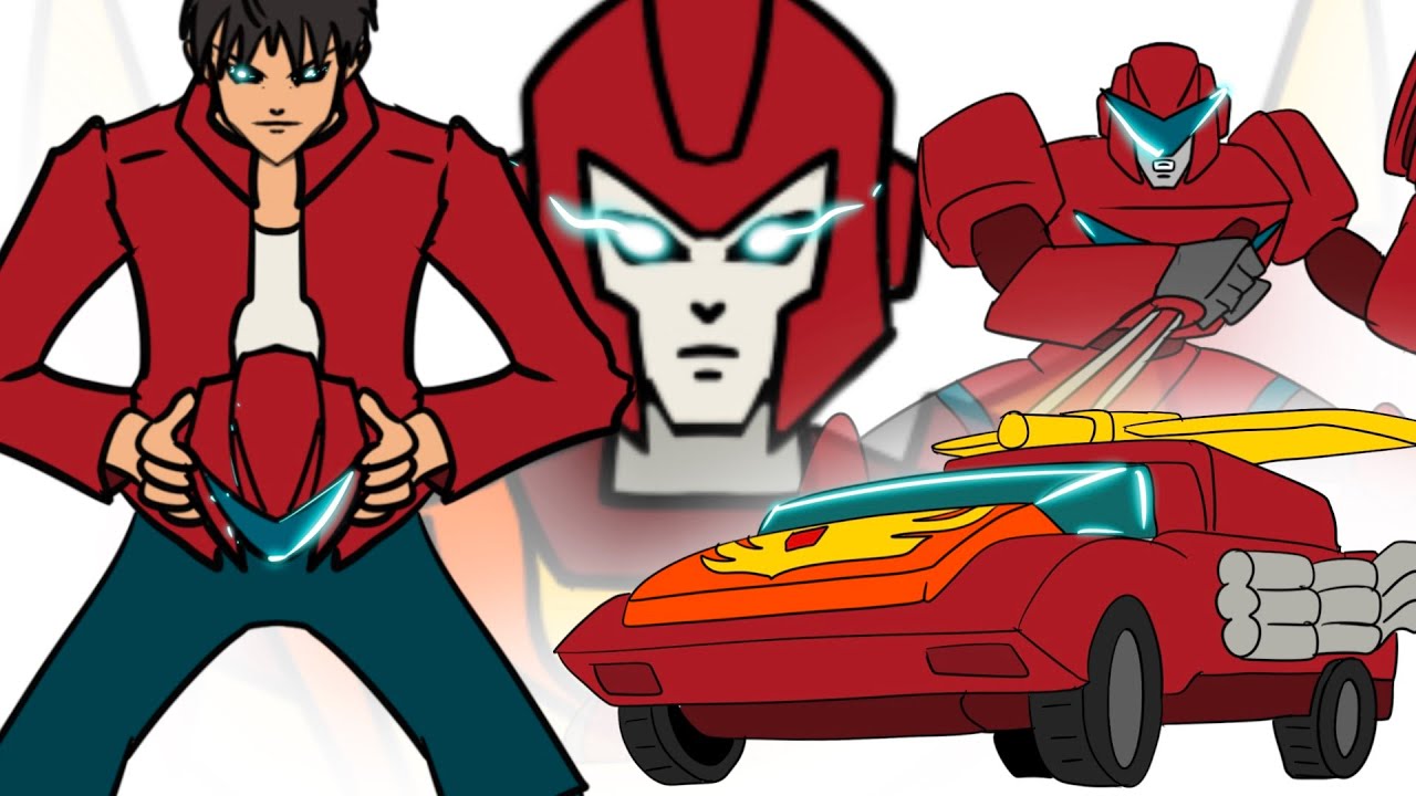 HOT ROD is NOW A HEADMASTER!!! Transformers Animated - YouTube