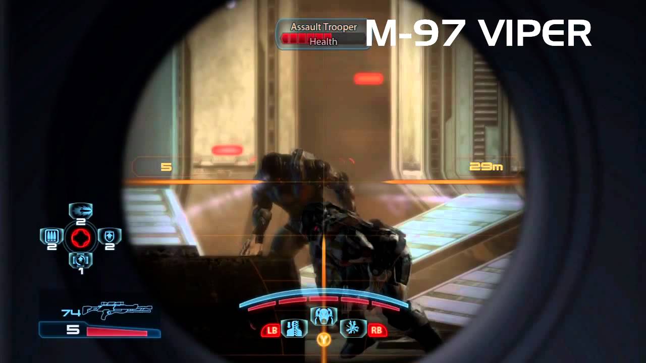 Mass Effect 3 Weapons | M-4 Shuriken, M-97 Viper and M-27 Scimitar ...