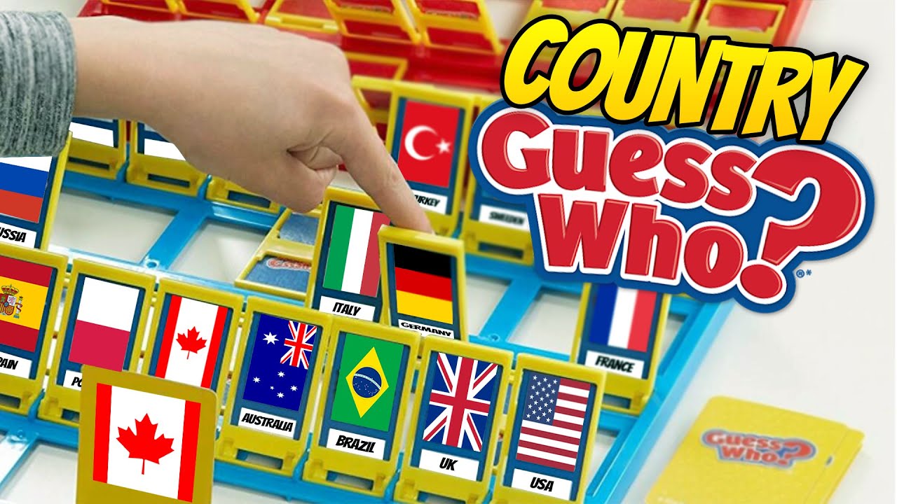 GUESS WHO... but with Countries! - YouTube