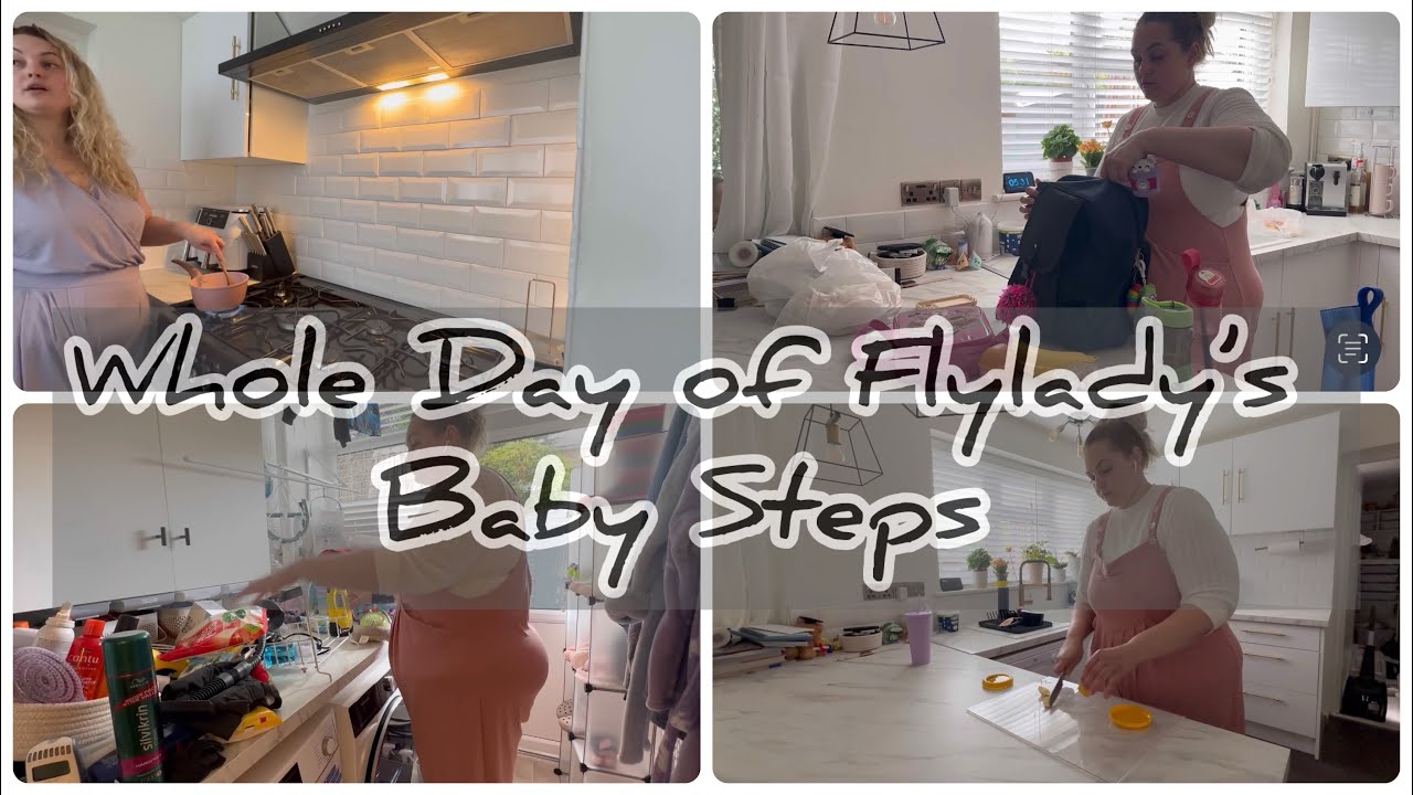 Whole Day Of Flylady’s Baby Steps - YouTube
