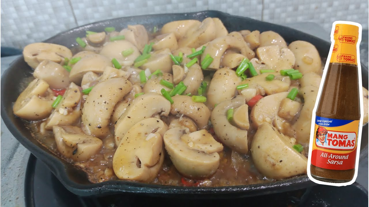 Sizzling Mushrooms | Easy Mushrooms Recipe - YouTube
