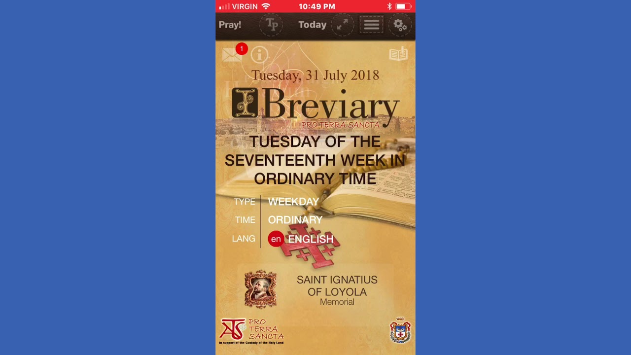 The iBreviary App - YouTube