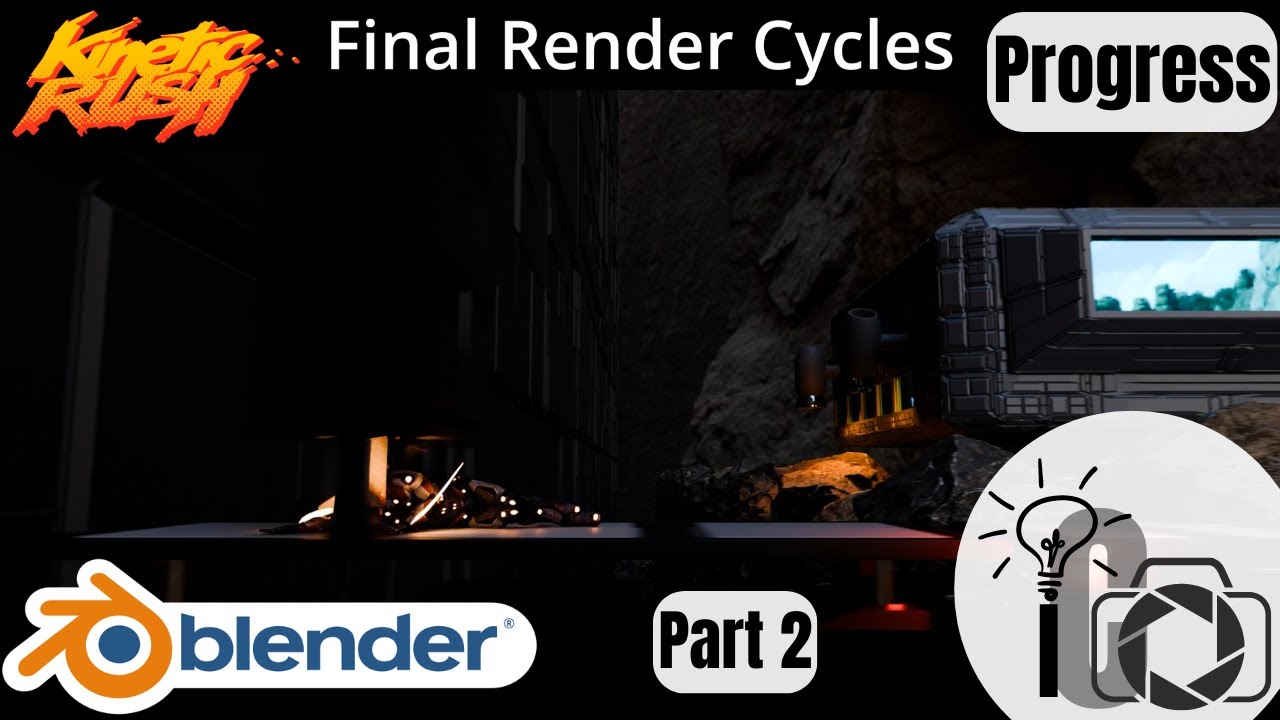 Kinetic Rush Progress Part 2 And Final Render Cycles 4K - YouTube