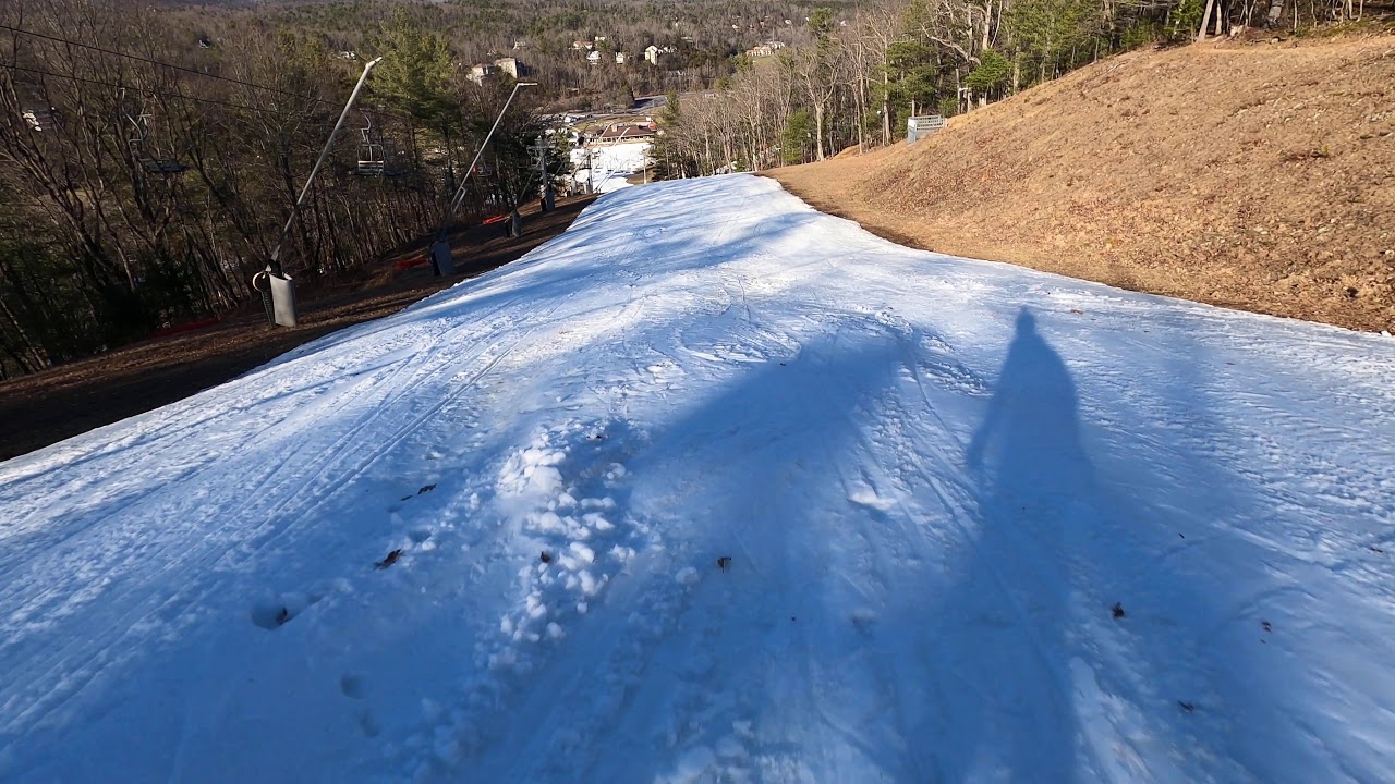 1 minute is skiing at Bryce resort VA - YouTube