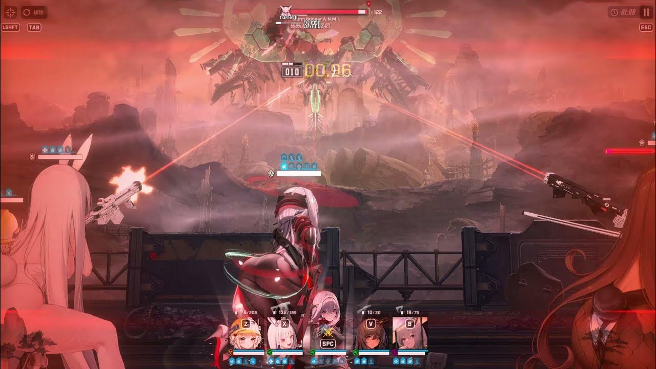 [Goddess of Victory: Nikke] Solo Raid: Storm Bringer [Level - 04 to Level - 06 with Scarlet Comp ...