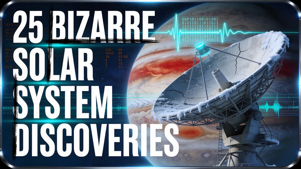 25 Bizarre Discoveries in the Solar System | Our Strange Backyard | A ...