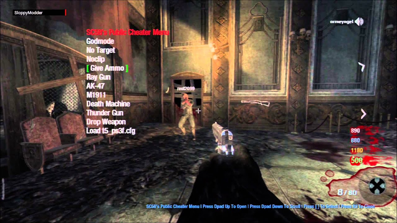 BO1 Zombies - Trolling (Flying into Players) - YouTube