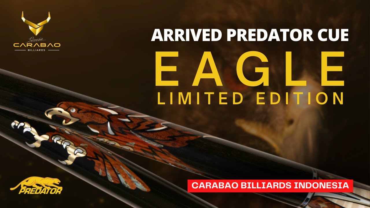 ARRIVED 4 SET PREDATOR EAGLE CUE !! LIMITED EDITION !! - CARABAO ...