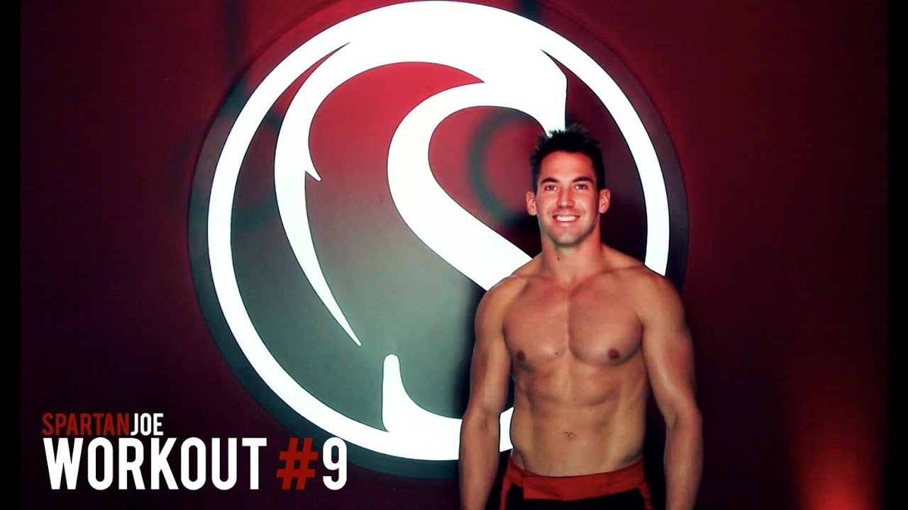 SPARTAN MUSCLE: WORKOUT#9 w/SPARTANJOE '100PushUps & Abs' - YouTube