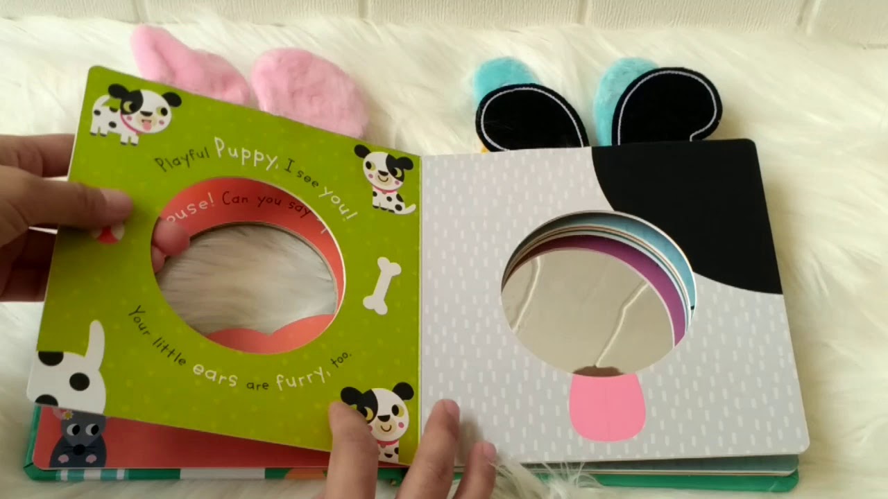 Squeak-a-boo! Touch and Explore Board Book - YouTube