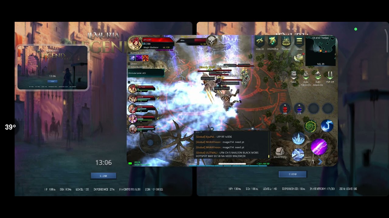 Legend of Lemuria Mu Mobile Magic Gladiator - YouTube