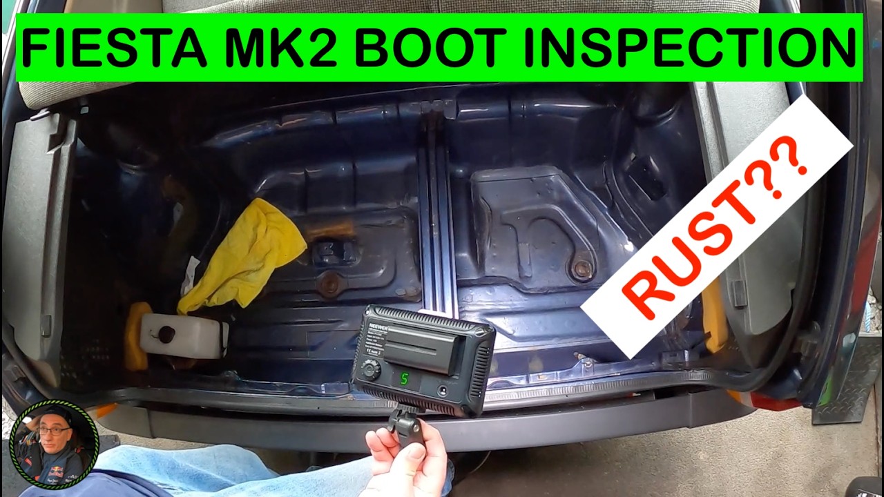 Ford Fiesta 1.1 Popular Plus Mk2 Boot Inspection | Is it Rusty? | and ...