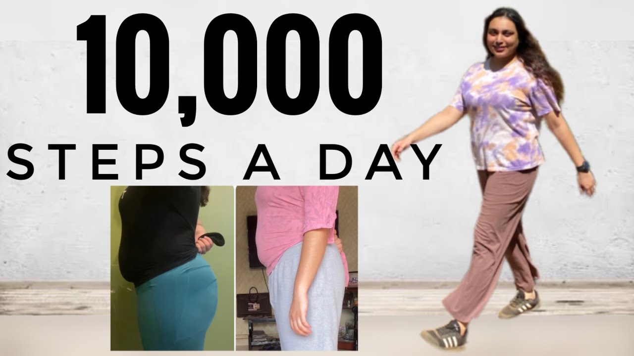 I walked 10,000 steps a day for a week! - YouTube
