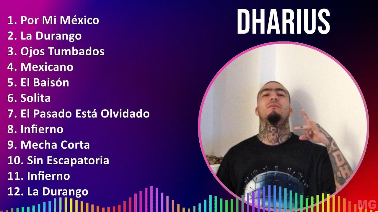 Dharius 2024 MIX Las Mejores Canciones - Por Mi México, La Durango, Ojos Tumbados, Mexicano ...