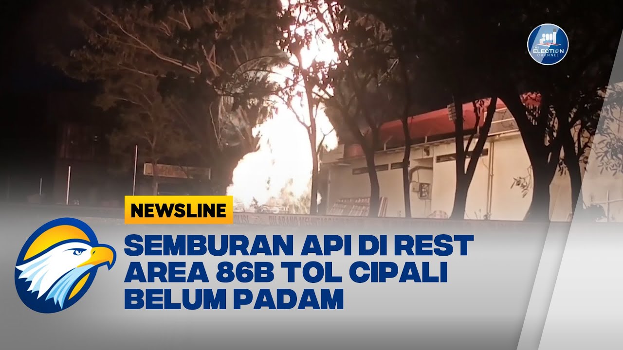 Rest Area 86B Tol Cipali Ditutup Karena Semburan Api yang Belum Padam ...