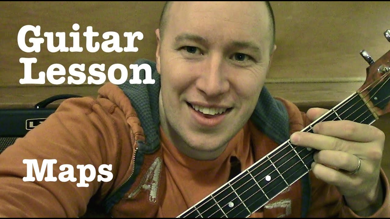 Maps ★ Guitar Lesson ★ ACCURATE TABS ★ Maroon 5 - YouTube