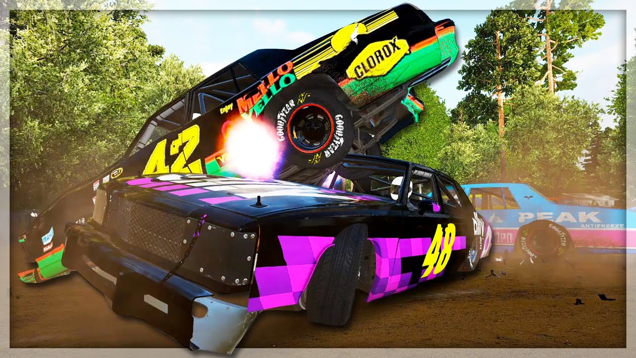 ED SOUNDHEAD IS A MAD LAD! // Wreckfest NASCAR Legends Mod Racing - YouTube