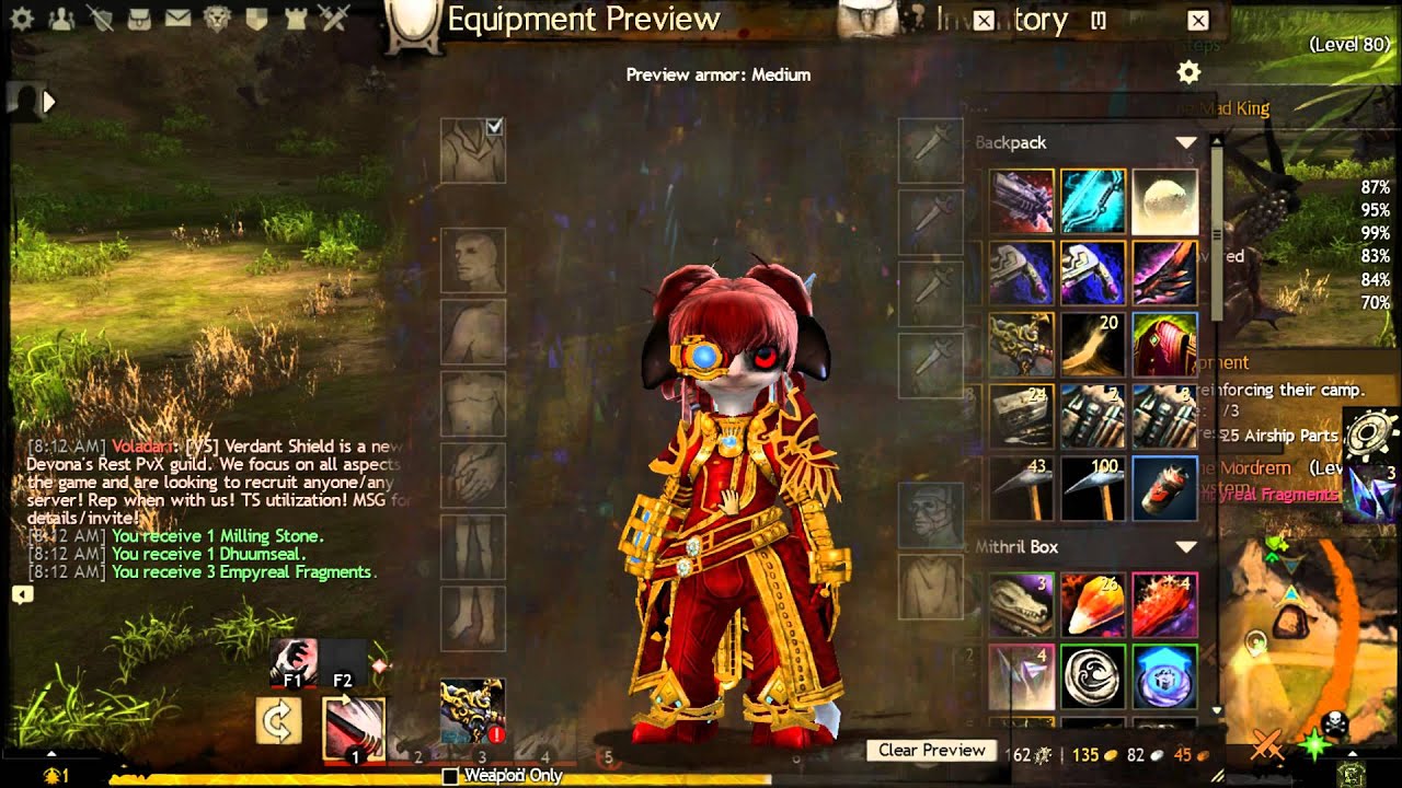 GW2 New Class Impressions : Druid, Reaper, Tempest, Daredevil, Berseker ...