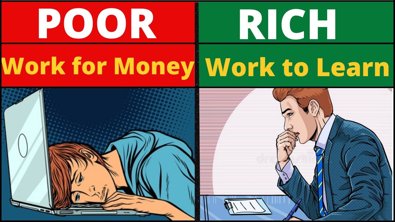 Work to learn don't work for money| Rich dad poor dad in hindi - YouTube
