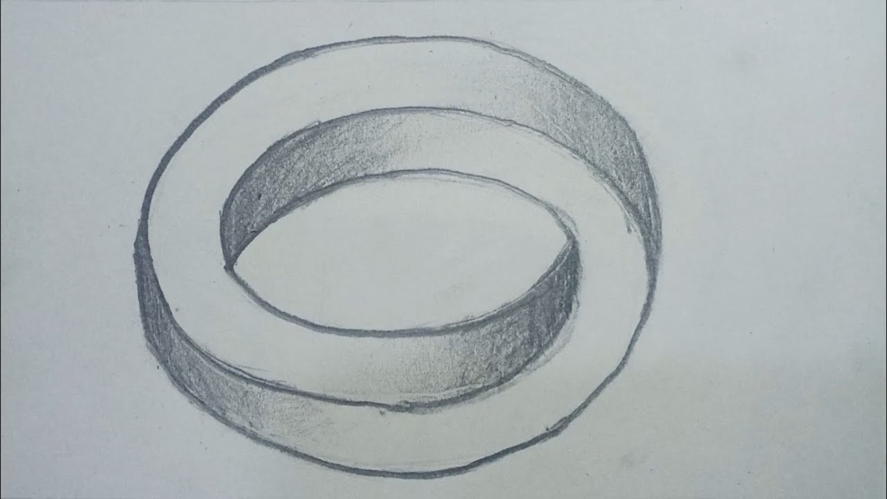 How to draw a simple Optical Illusion - YouTube