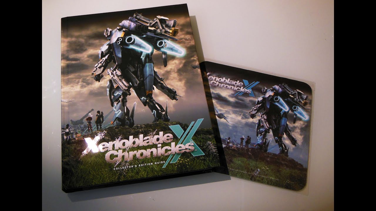 Xenoblade Chronicles X Collector Edition Guide [Unboxing] - YouTube