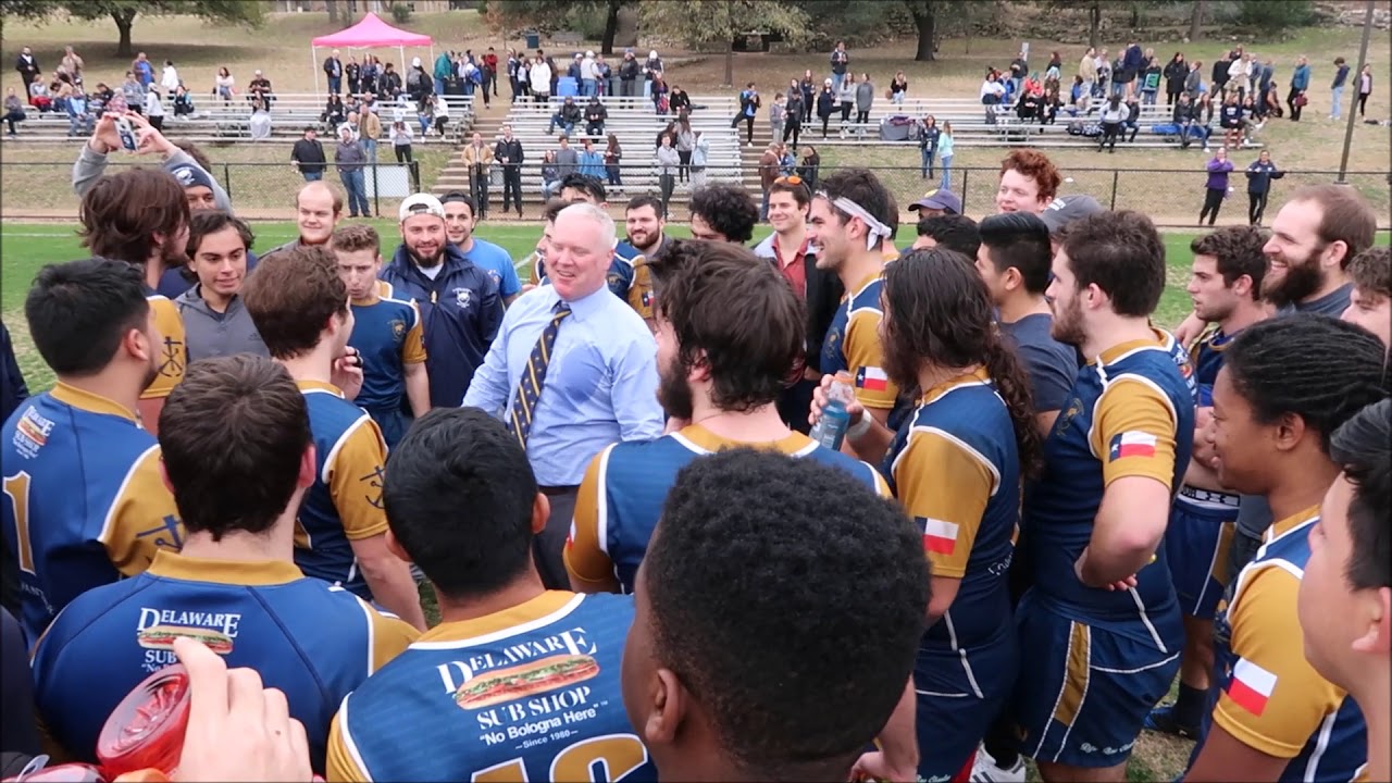 St. Ed's Rugby Victory Huddle 2 3 18 - YouTube