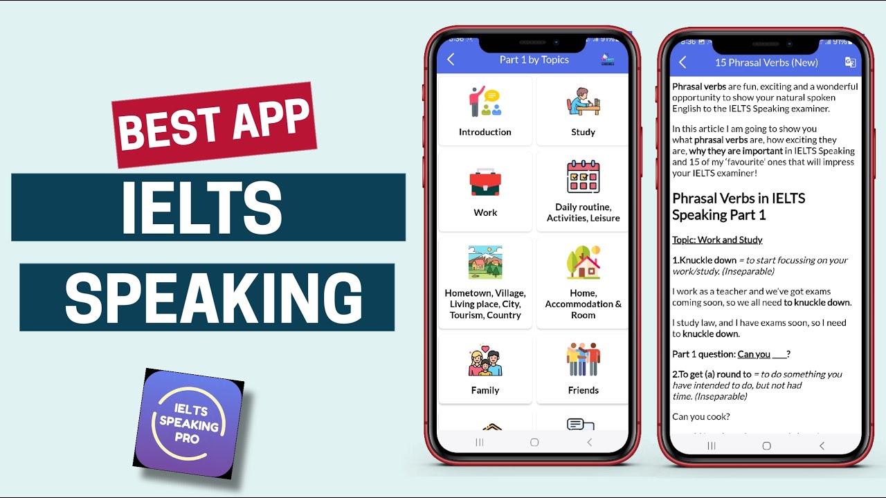 Best IELTS Speaking app for Android - YouTube