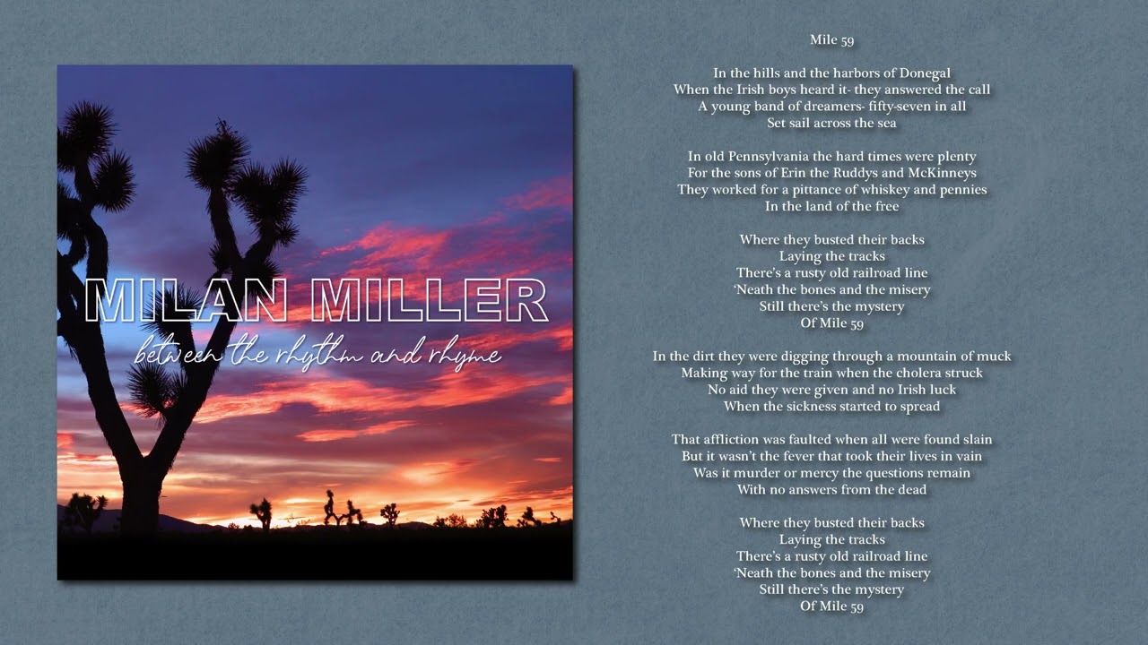 Milan Miller- Mile 59 Lyric Video Chords - Chordify