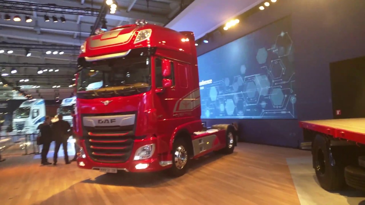 DAF IAA 2018 booth walk around - YouTube