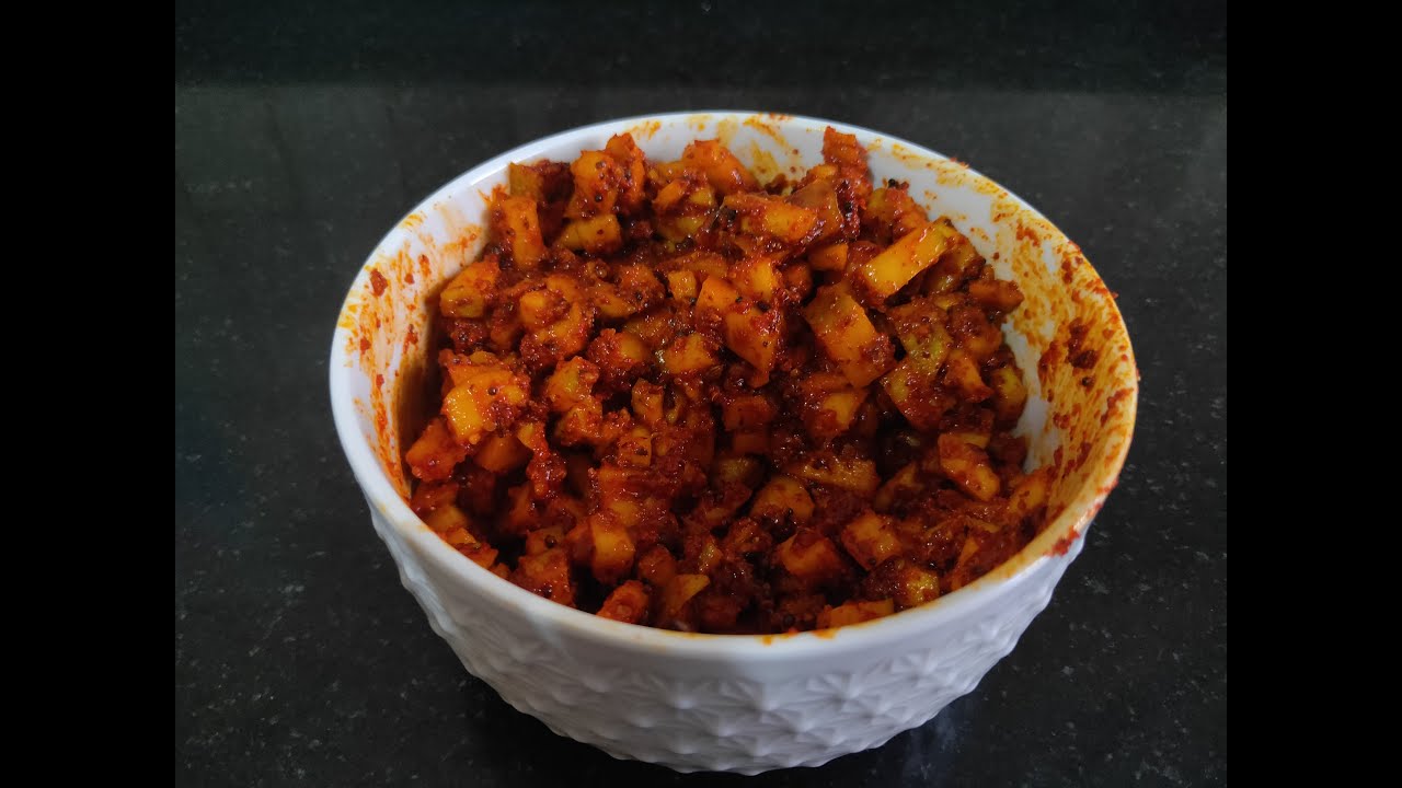 Raivani - easy to make pickle - YouTube