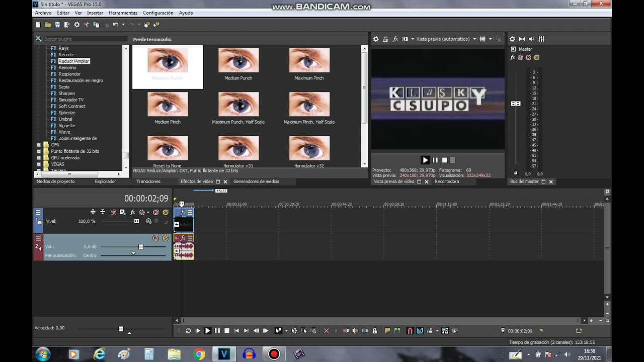 How to make backwards and reversed on Sony Vegas Pro - YouTube