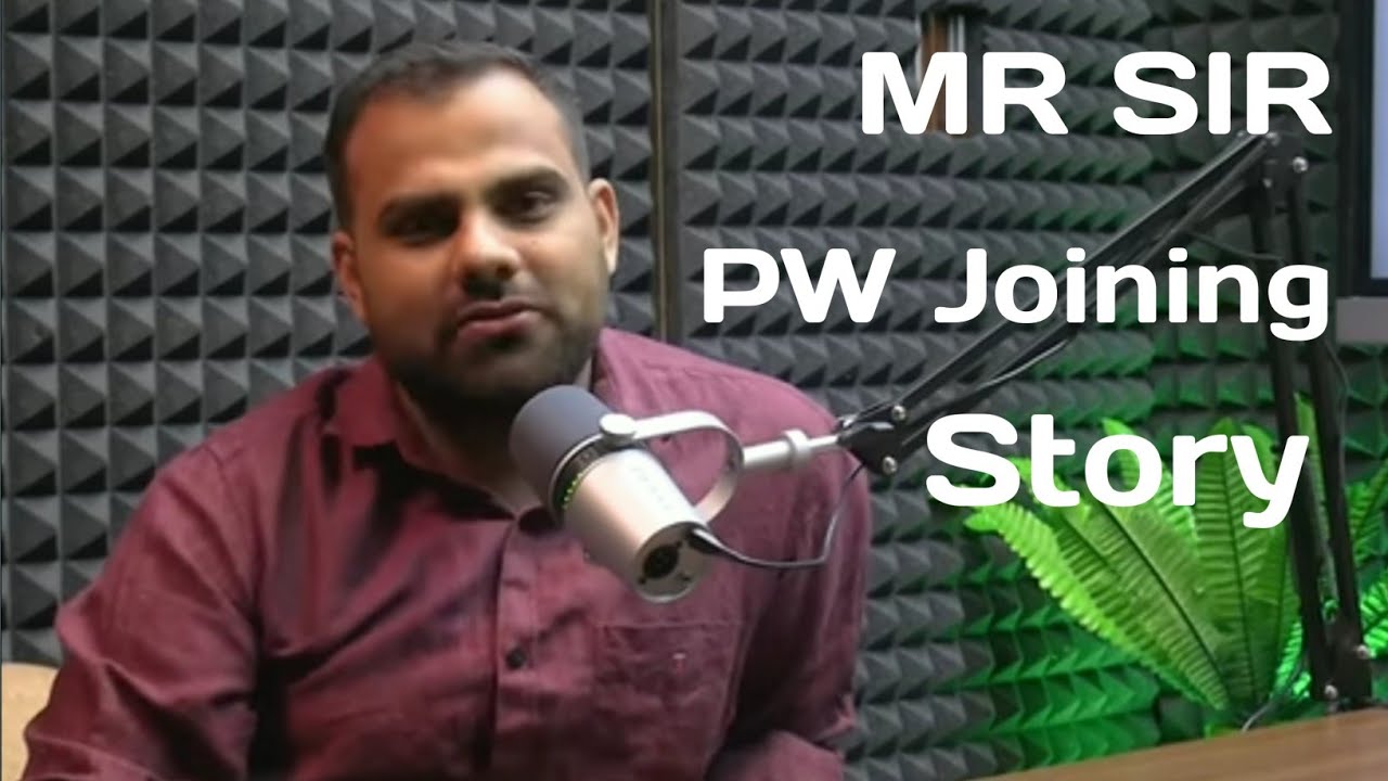 MR sir PW journey @PhysicsWallah @mrsir-physics @funtalkss - YouTube