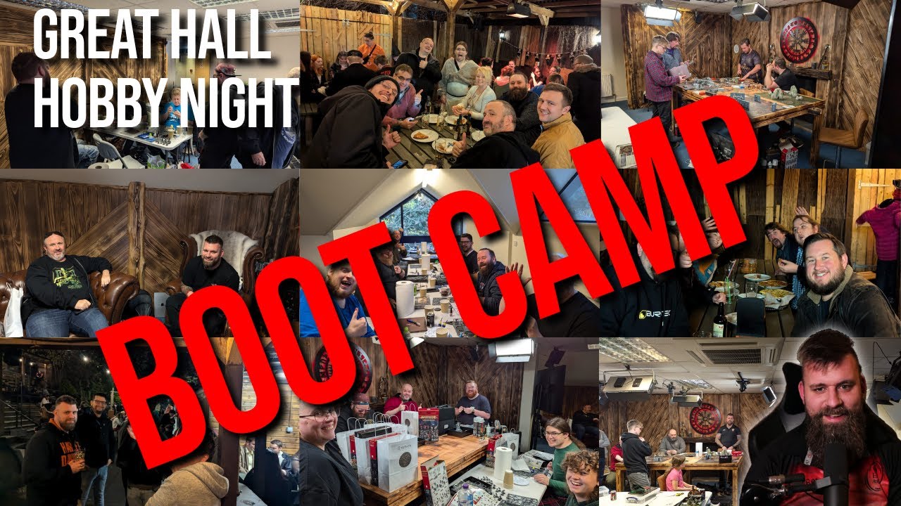 What a Warhammer Weekend SHOULD look like! - Great Hall Hobby Night ...