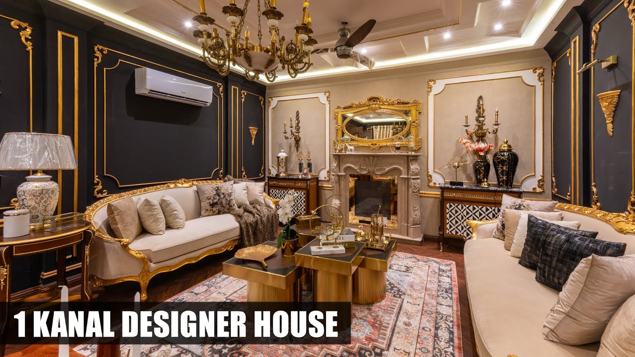 1 Kanal Designer Furnished House by Orna Design Sector E Phase 6 DHA ...