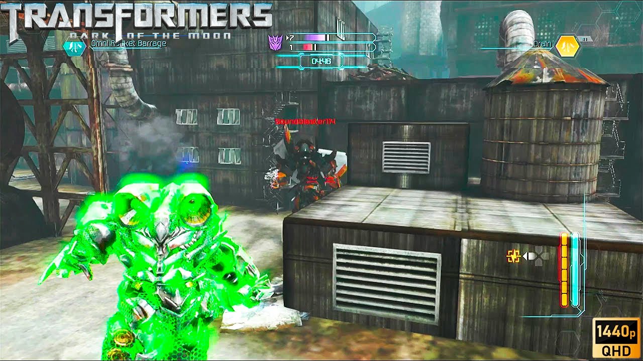 Transformers: Dark of the Moon - Megatron Multiplayer Gameplay (PS3 ...