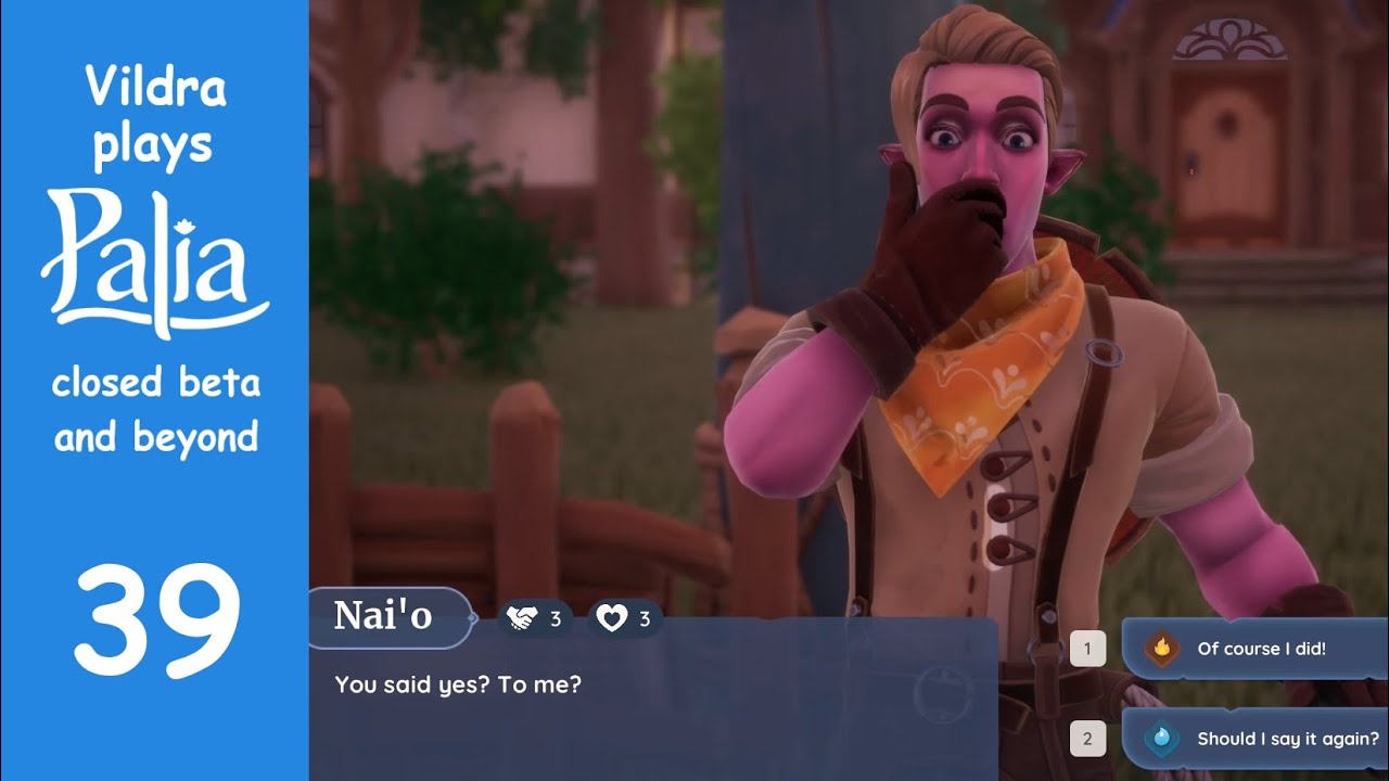 Palia - Open Beta - Part 39 Adding Naio's pin to the collection - YouTube